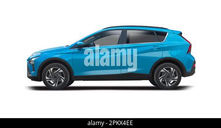 Volvo V40 car, side view isolated on white background Stock Photo - Alamy