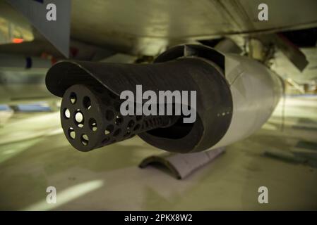 A M61 Vulcan rotary cannon of the F-4 Phantom, Manching Air Base ...