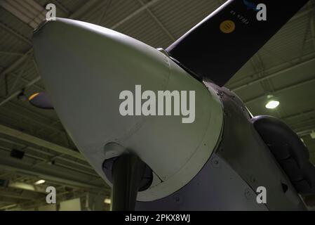 Spitfire MkV at the RAF Museum in London Stock Photo - Alamy