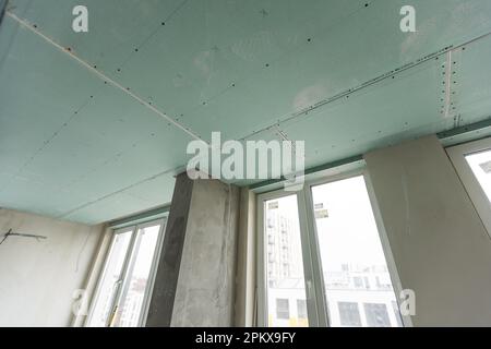 Bottom of the frame mounted ceiling Stock Photo - Alamy