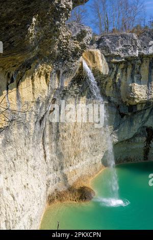 Sopot waterfall with a stone bridge in Istra, Croatia Stock Photo - Alamy