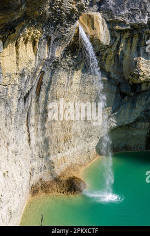 Sopot waterfall with a stone bridge in Istra, Croatia Stock Photo - Alamy