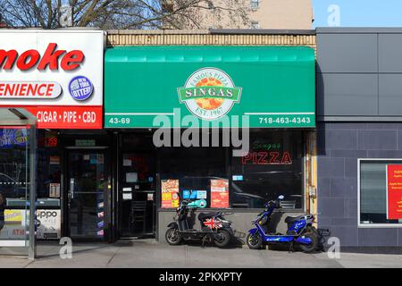 Singas Famous Pizza, 43-69 Kissena Blvd, Queens, New York. NYC ...