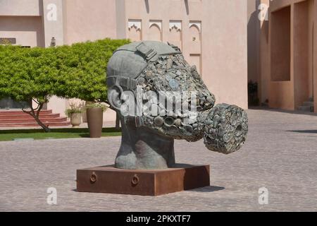 Art object, Katara Cultural Village, Doha, Qatar Stock Photo - Alamy