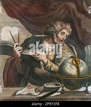 Portrait of Christopher Columbus, Cristoforo Colombo or Cristóbal Colón ...