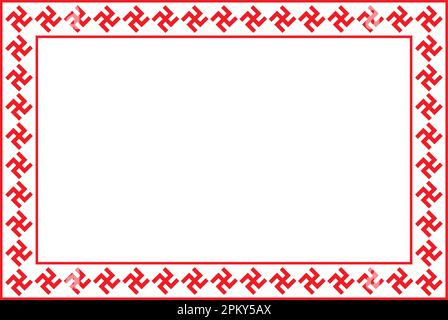 Manji Style Rectangle Border Vector Stock Vector Image & Art - Alamy