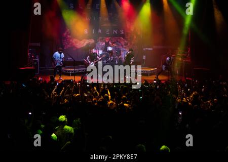Sleeping With Sirens live at O2 Ritz Manchester Uk 19th March 2023 ...