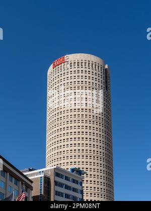 SYKES logo on its headquarters building in Tampa, FL, USA Stock Photo ...
