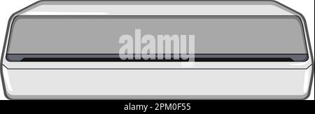 industry laminator machine cartoon vector illustration Stock Vector ...