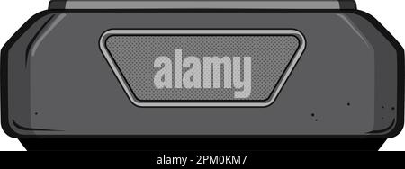 entertainment soundbar audio cartoon vector illustration Stock Vector ...