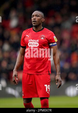 Leyton Orient's Omar Beckles during the Sky Bet League Two match at the ...