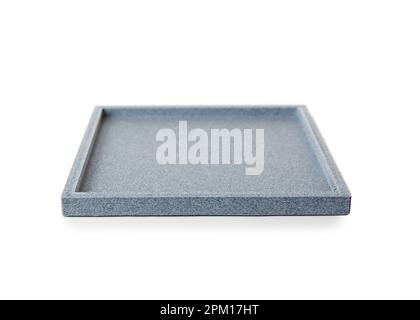 Decorative plaster tray isolated on white background Stock Photo - Alamy