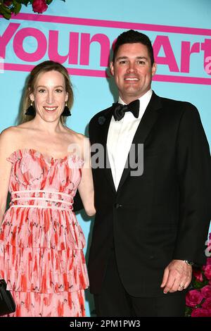 Jonathan Flack and attends the YoungArts Annual New York Gala at the ...