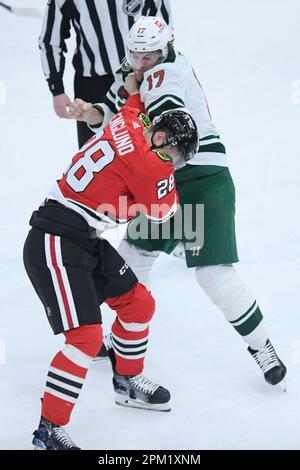 Minnesota Wild's Marcus Foligno fights Philadelphia Flyers' Joel ...