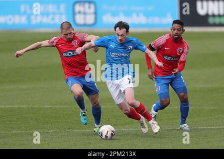 Liam Mandeville of Chesterfield and Sam Ling of Dagenham and Redbridge ...