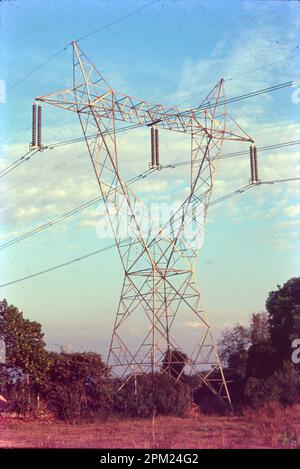 An electrical tower is a reticular structure made of steel that ...