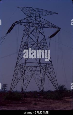 An electrical tower is a reticular structure made of steel that ...