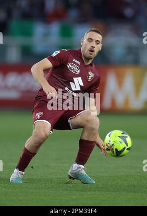 Nikola Vlasic of Torino Fc in action during the Serie A match beetween ...