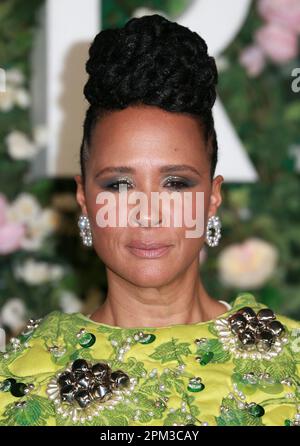 Golda Rosheuvel attends the World Premiere of "Bridgerton" Season 2 at ...