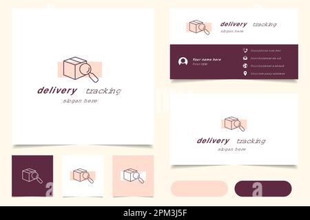 Online order logo design with editable slogan. Branding book and ...