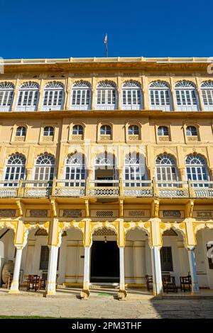 India, Rajasthan state, Roopangarh Fort, former Maharaja Palace ...