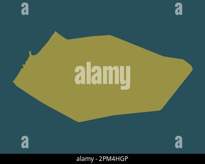 Ajman, emirate of United Arab Emirates. High resolution satellite map ...