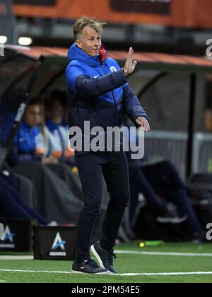 ROTTERDAM - Holland coach Andries Jonker during the friendly match for ...