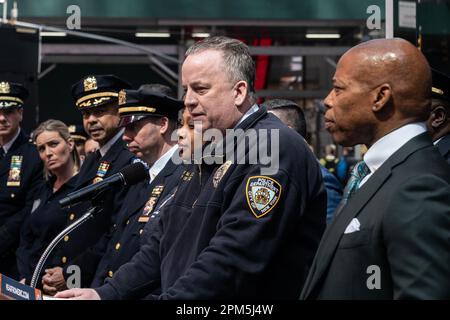 NYPD Chief of Patrol John Chell seen around New York criminal court on ...