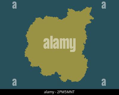 Chernihiv, region of Ukraine. Solid color shape. Locations and names of ...