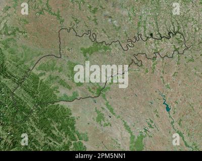 Chernivtsi, region of Ukraine. High resolution satellite map. Locations ...