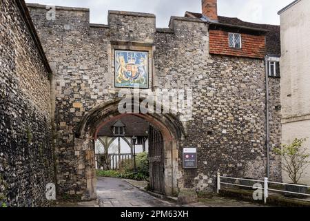 Priors Gate is a Grade I listed medieval stone building dating back to ...