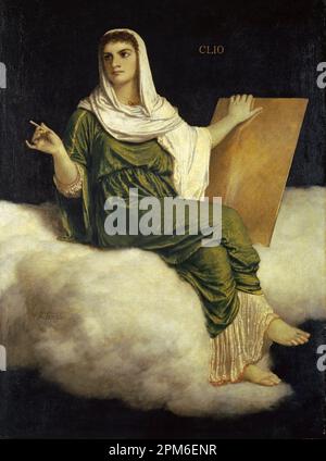 Clio, Greek Muse of History, oil painting by French painter Charles ...