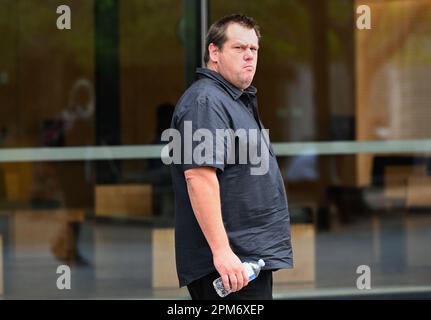 Mark Troy Duce is seen outside the Brisbane Supreme Court in Brisbane ...