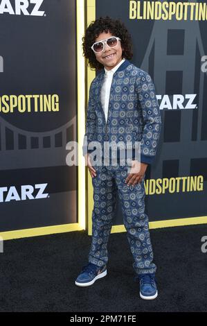 Atticus Woodward arrives at the premiere of "Blindspotting" on Tuesday ...