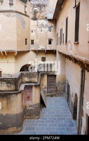 Interiors of Mahansar Castle built around 1768 A.D. In 2003 this castle ...