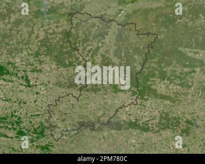 Rivne, region of Ukraine. Low resolution satellite map Stock Photo - Alamy