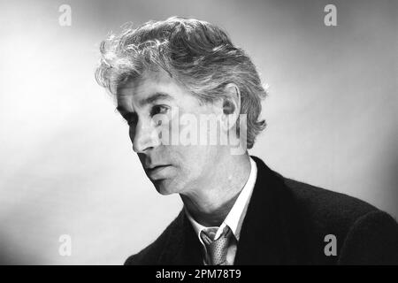 Geoffrey Burgon British composer Stock Photo - Alamy
