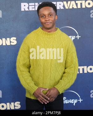 Jermaine Harris arrives at the Disney+'s Original Series RENNERVATIONS ...