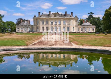 France, Mayenne, Craon, the castle considered as The little Versailles ...