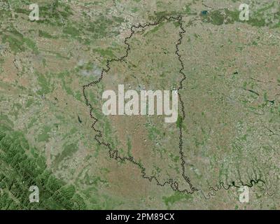 Ternopil', region of Ukraine. High resolution satellite map Stock Photo ...