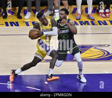 Minnesota Timberwolves guard Mike Conley (10) makes a 3-pointer during ...