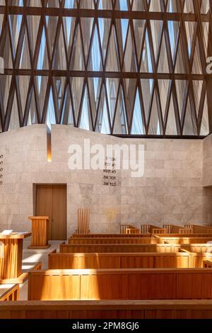 Moses Ben Maimon Synagogue at The Abrahamic Family House, encompassing ...