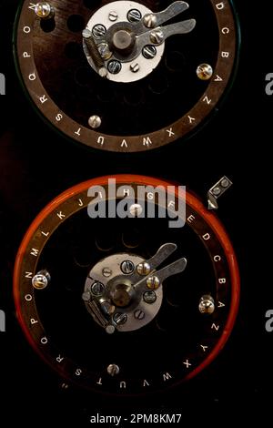German cipher Enigma machine from World War 2 Stock Photo - Alamy
