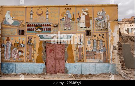 ANCIENT EGYPTIAN MURAL Stock Photo - Alamy