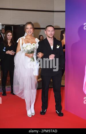 Moscow region. Krasnogorsk. Singer Vanya Dmitrienko before the 6th Heat ...
