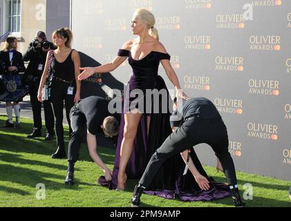 Hannah Waddingham, Olivier Awards 2023, Royal Albert Hall, London, UK, 02 April 2023, Photo by ...