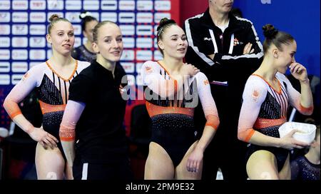 ANTALYA - From left to right Vera van Pol, Eythora Thorsdottir and ...