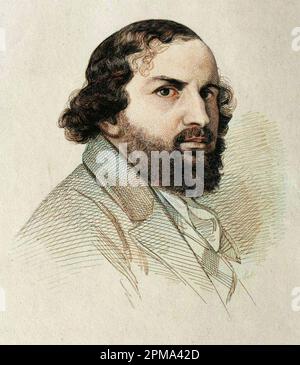 Ferdinand Hiller (1811-1885), composer, conductor. Fritz Luckhardt ...