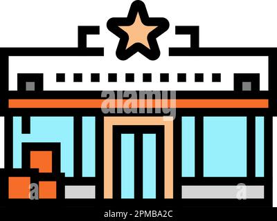 dime store shop color icon vector illustration Stock Vector Image & Art ...