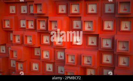 A 3D Illustration in Arabic of the most pious name of tone of the ...